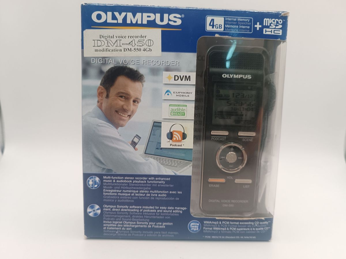 Купити Цифровий диктофон Olympus dm-550 01-200777299 | Техноскарб