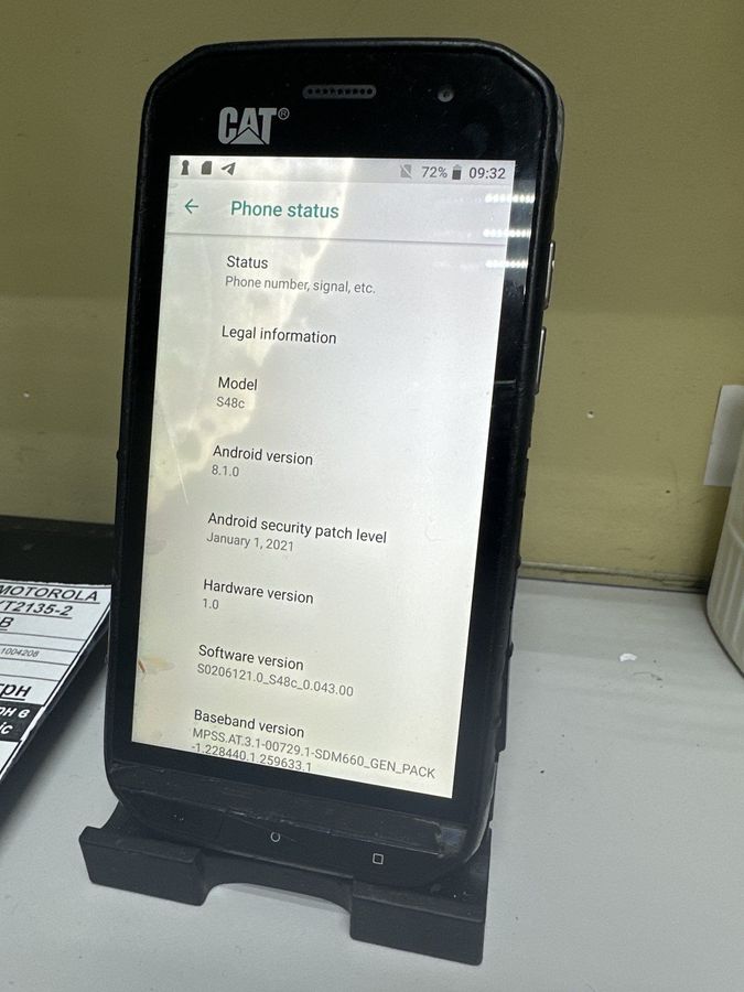 Купити Мобільний телефон Cat s48c 4/32 01-200519770 | Техноскарб