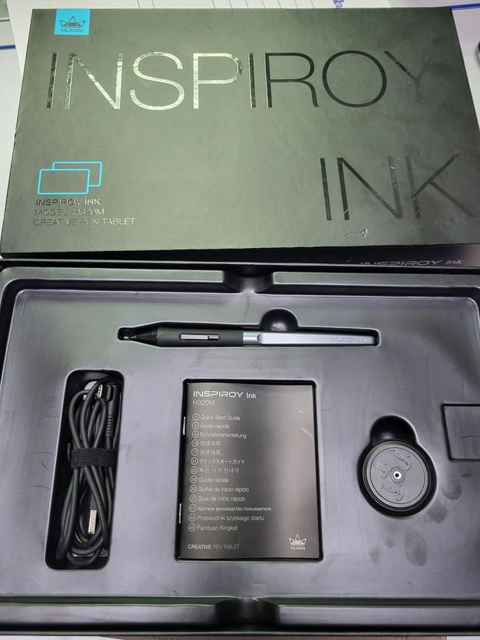 Купити Планшет графічний Huion inspiroy ink h320m 01-200533323 | Техноскарб