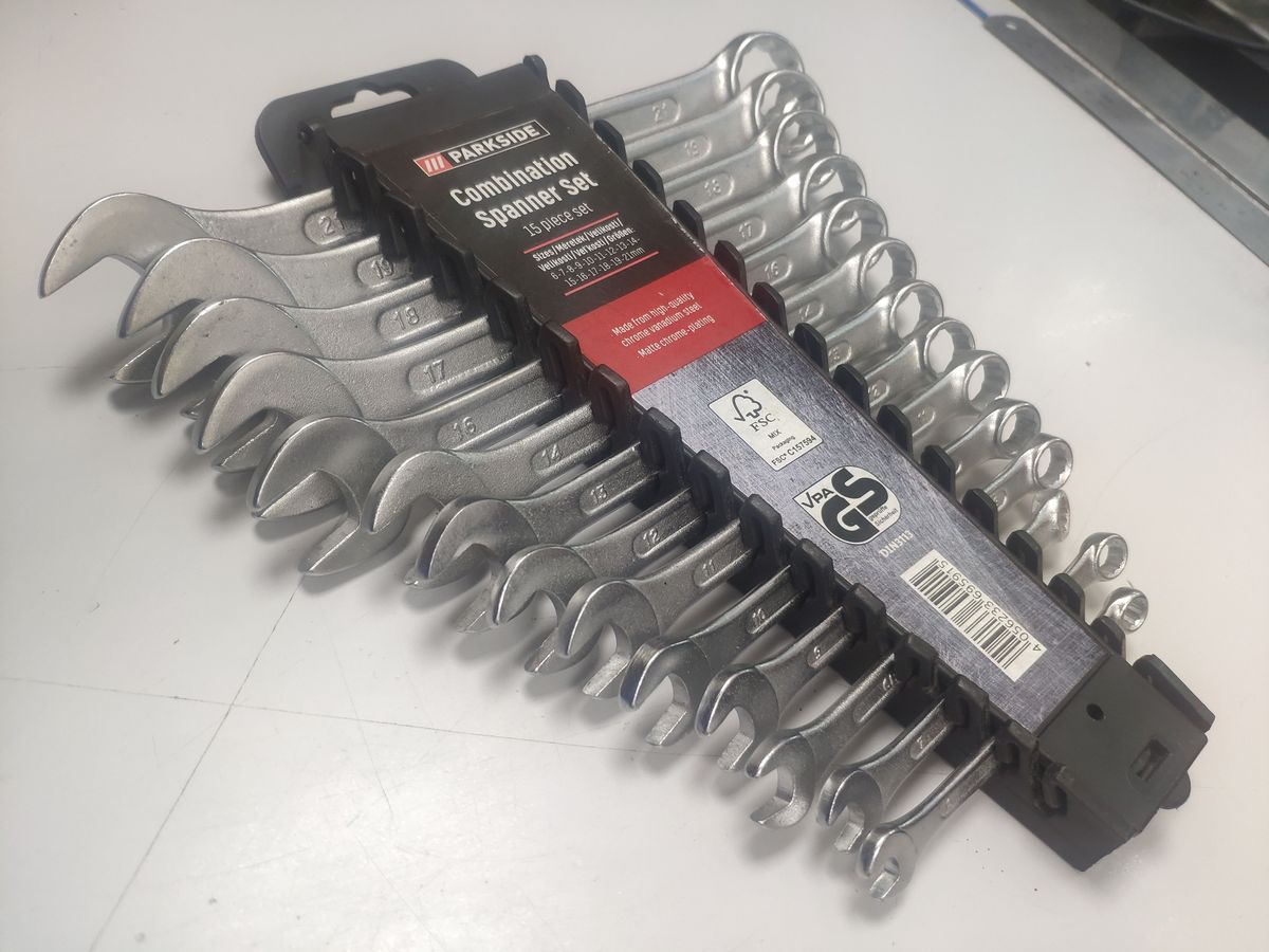 Купити Набір ключів Parkside combination spanner set 15 piece set 01 ...