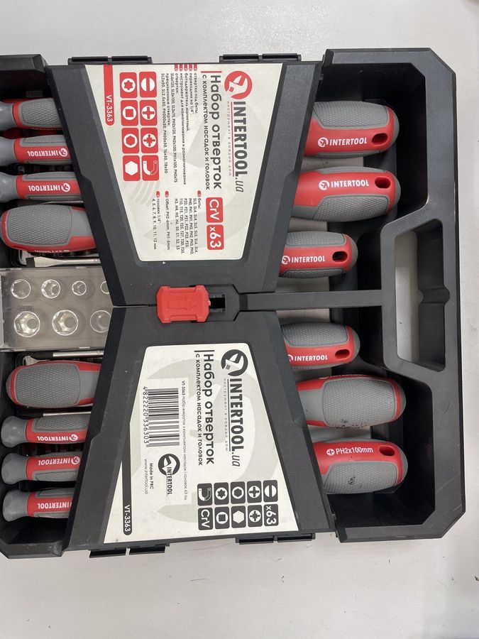 Купити Набір інструментів Intertool vt-3363 01-200487425 | Техноскарб