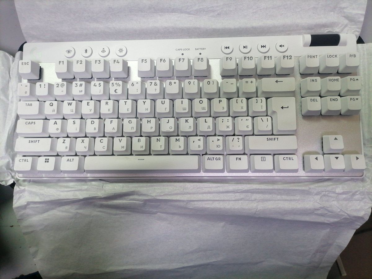 Клавиатура Logitech g pro x tkl lightspeed 01-200828675, cостояние ...