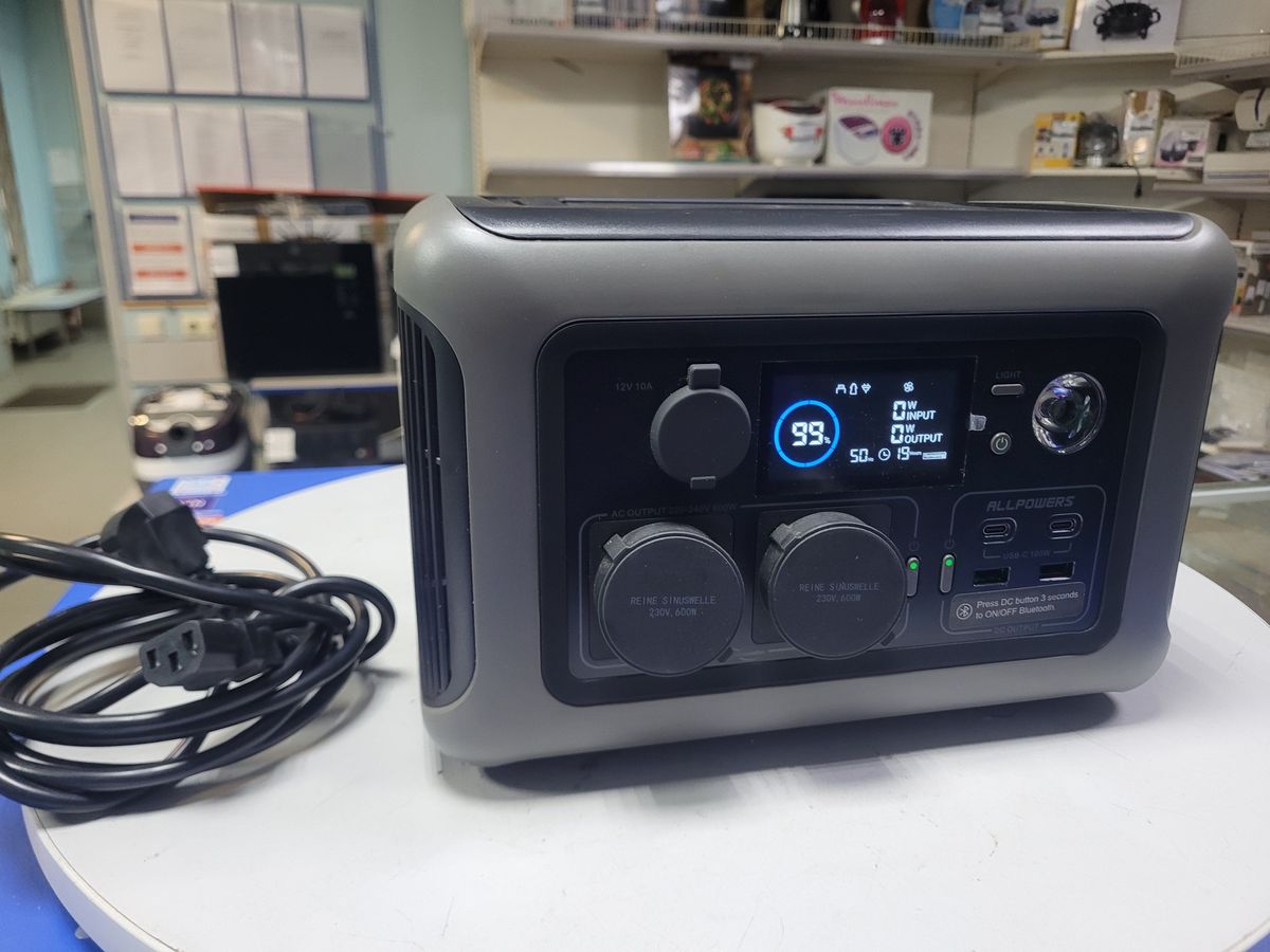 Зарядная станция Allpowers r600 01-200820879, cостояние Отличное ...