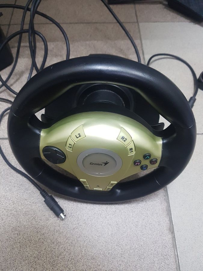 Купити Кермо ігрове Genius f1 trio racing wheel 01-200486370 | Техноскарб