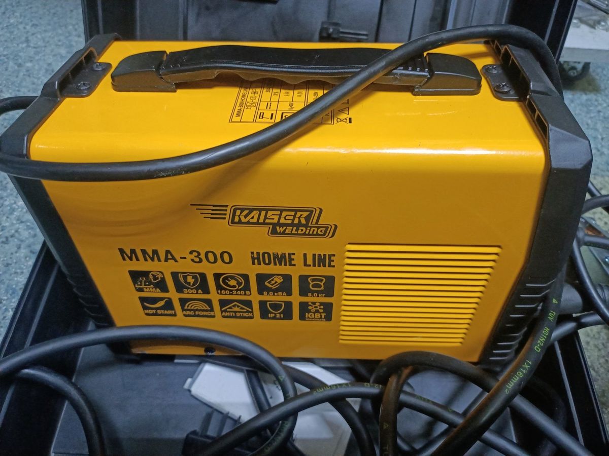 Купить Сварочный аппарат Kaiser Welding mma-300 home line 01-200636704 ...