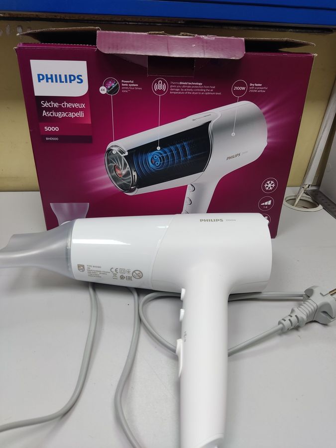 Купити Фен Philips 5000 series bhd500/00 01-200519693 | Техноскарб