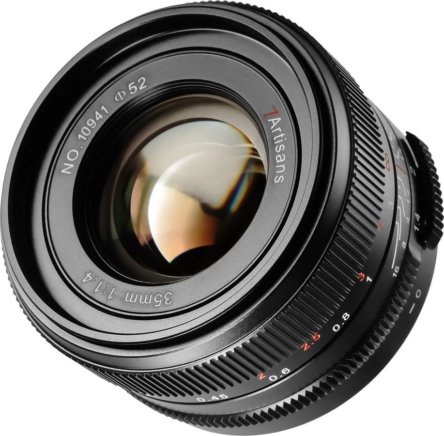Фотообъектив 7Artisans 35mm f/1.4: купить б/у технику | Техноскарб